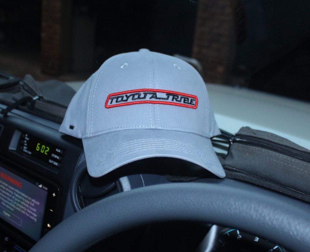 Grey Tribe Cap with Leather Strap - ToyotaTribe